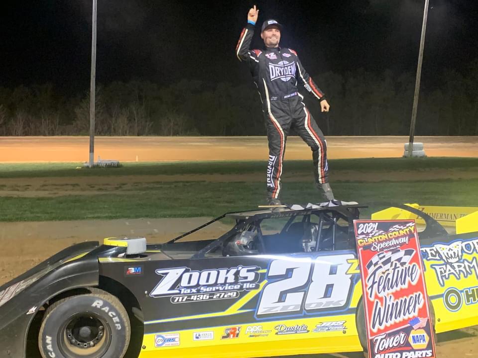 Local auto racing: Ryan Zook adds Clinton County’s Stroud Memorial to ...